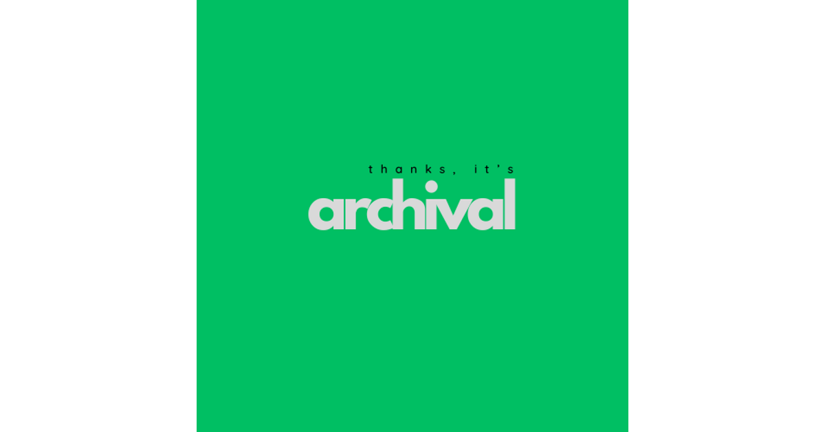 ghanda – archival